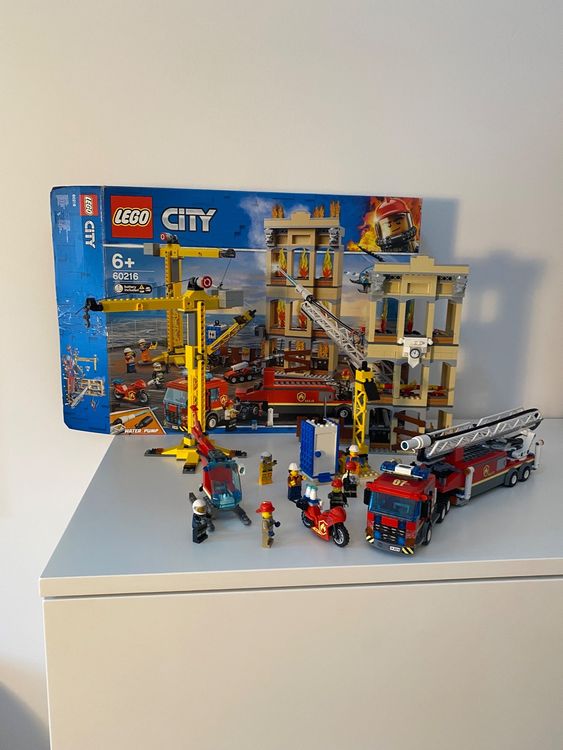 Lego 60216 Feuerwehr in der Stadt (Gebraucht) in Wettingen für CHF 60 ...