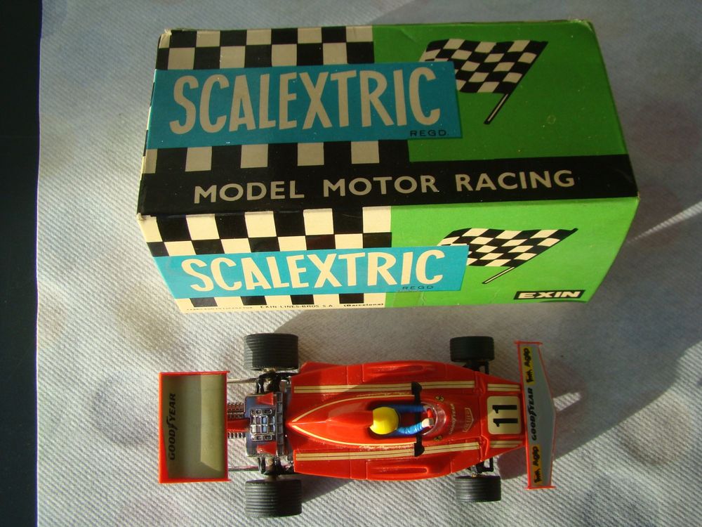 Scalextric Ferrari 312 B3 Regazzoni sehr selten mit Box rar (Gebraucht ...
