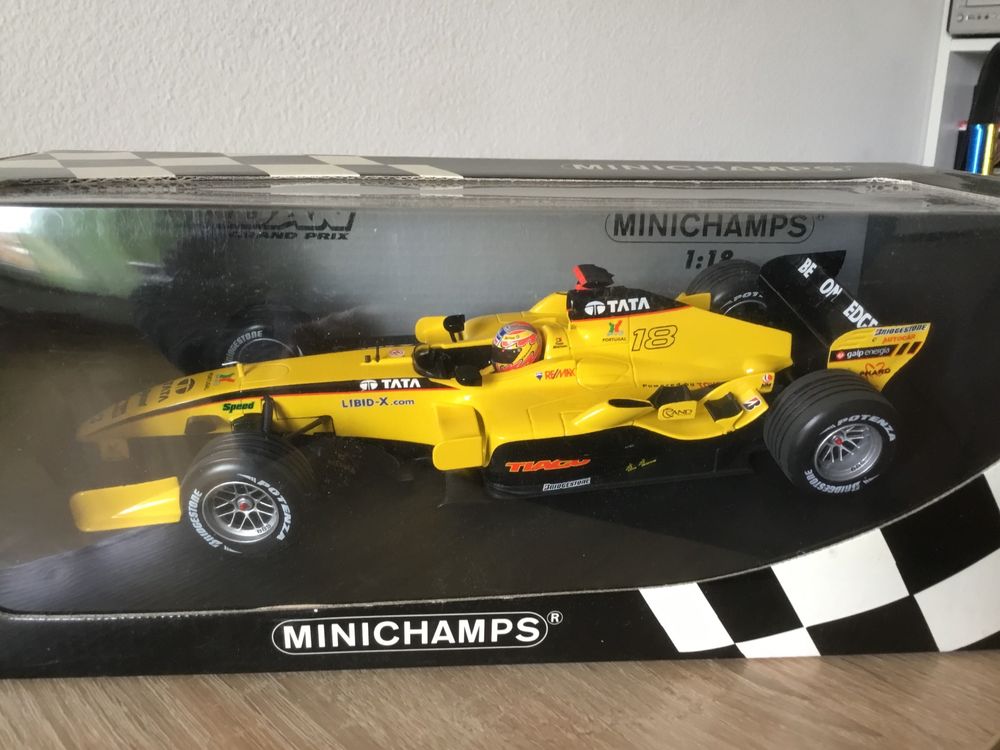 Jordan Toyota EJ15 Tiago Monteiro F1 2005 1:18 (Neu und ...
