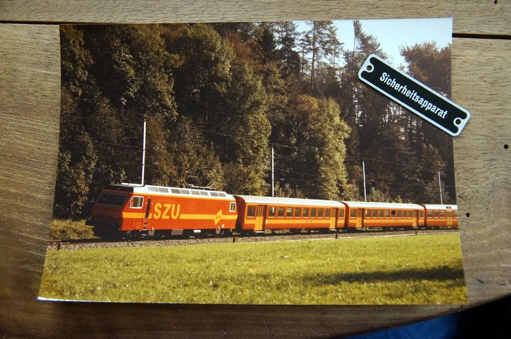 SZU Personenzug mit Re 4/4 Nr. 46 - SLM Winterthur | Kaufen auf Ricardo