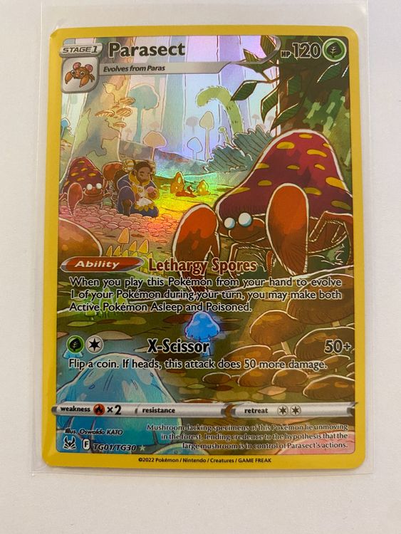 Pokemon Parasect TG01/TG30 Lost Origin EN | Kaufen auf Ricardo