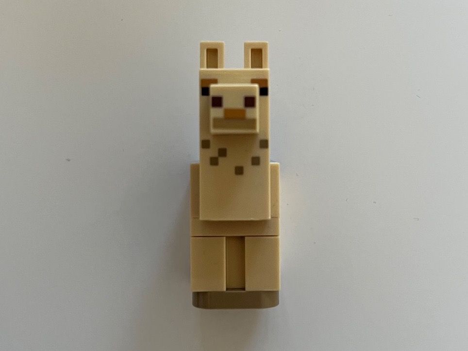 Lego Minecraft - Alpaca/Llama Tan - Brick Built - minelama01 | Kaufen ...
