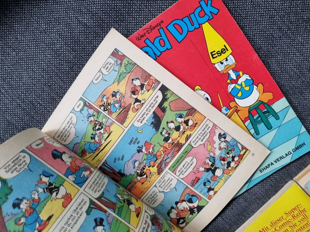 5 Comic-Taschenbücher Donald Duck / Clever&Smart / Walter (Gebraucht ...
