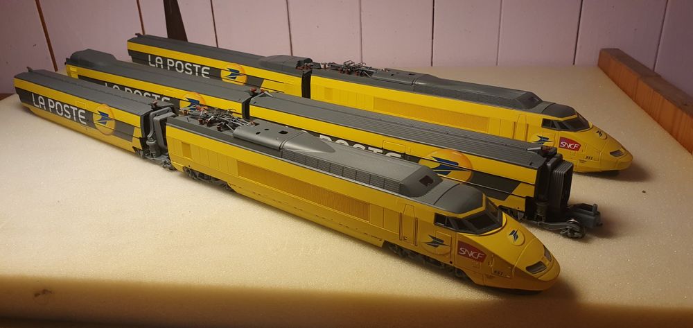 JOUEF:DC: SNCF TGV LA POSTE DIGITAL 6-TEILIG NEUWERTIG (Gebraucht) in ...