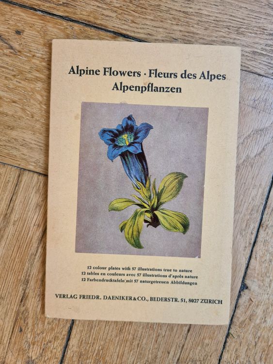 Alpine Flowers. Fleurs des Alpes. Alpenpflanzen | Kaufen auf Ricardo