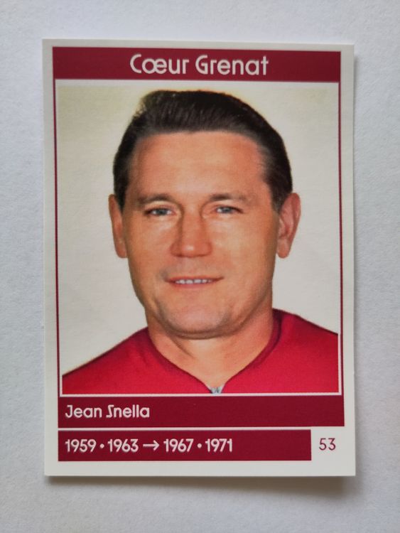 Autocollant coeur grenat (Servette FC) - Jean Snella (Gebraucht) in ...