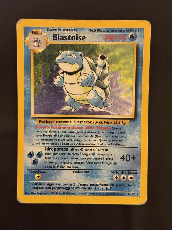 Blastoise - Pokemon Base Set 2 (Gebraucht) in Lausanne für CHF 30 – mit ...