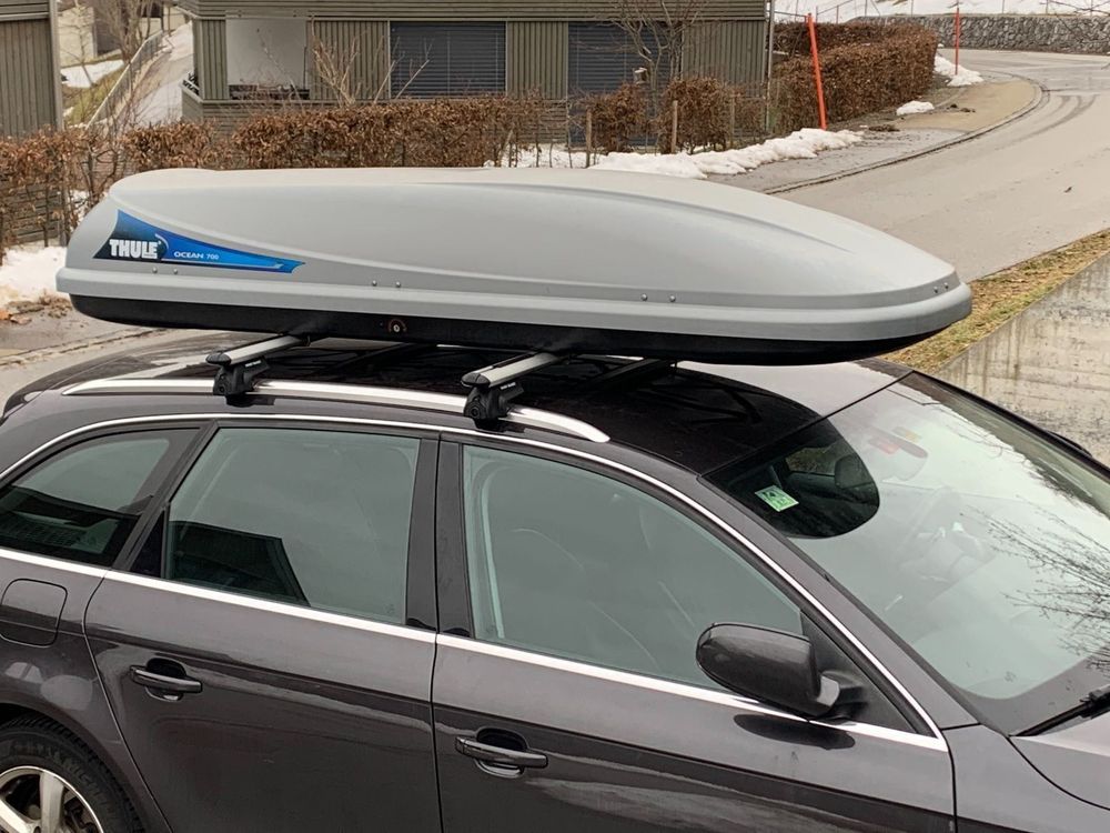 Thule Dachbox Ocean 700 (Gebraucht) in Speicher für CHF 150 – mit ...