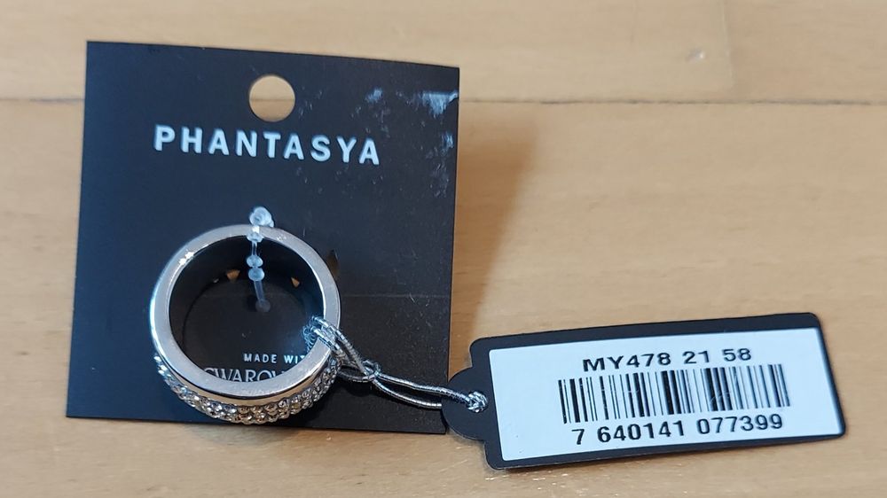 Neuer Swarovski Ring von Phantasya Gr. 58 (Neu und originalverpackt) in ...