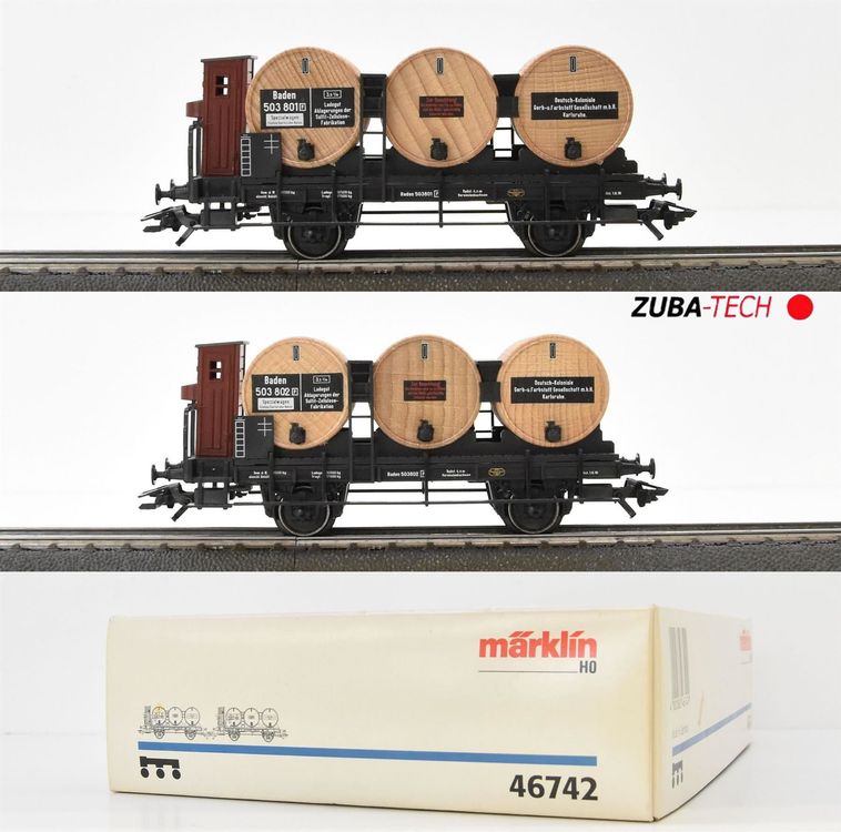 Märklin 46742 Wagen-Set "Gerberei" H0 WS mit OVP (Gebraucht) in St ...