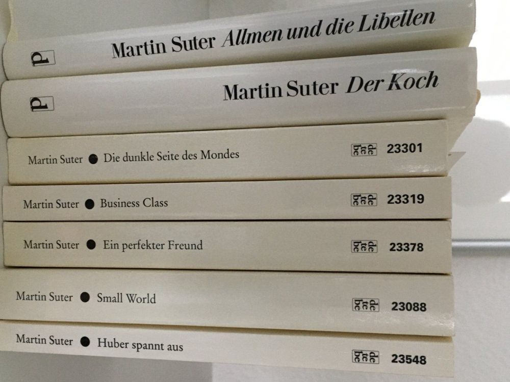 Martin Suter, 7 Romane (Gebraucht) in Belp für CHF 10 – mit Lieferung ...
