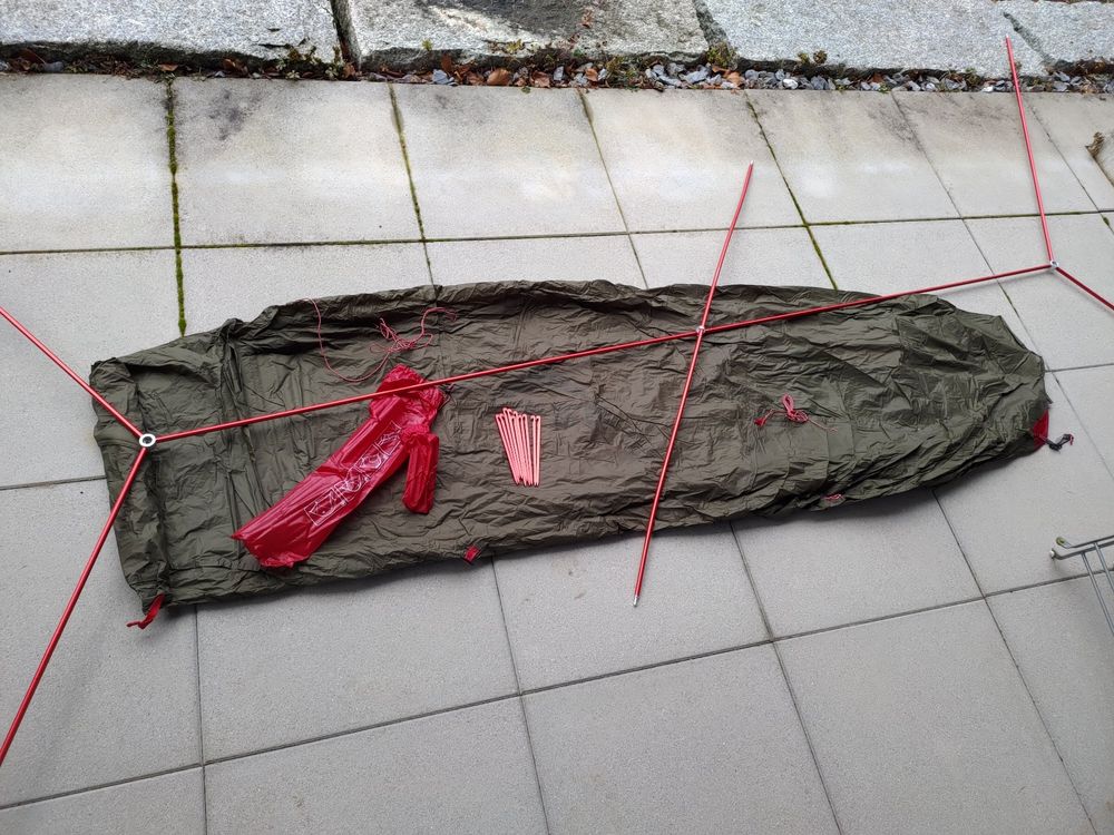 MSR Hubba Hubba NX (2 Pers.) + Footprint (Gebraucht) in Bassersdorf für ...