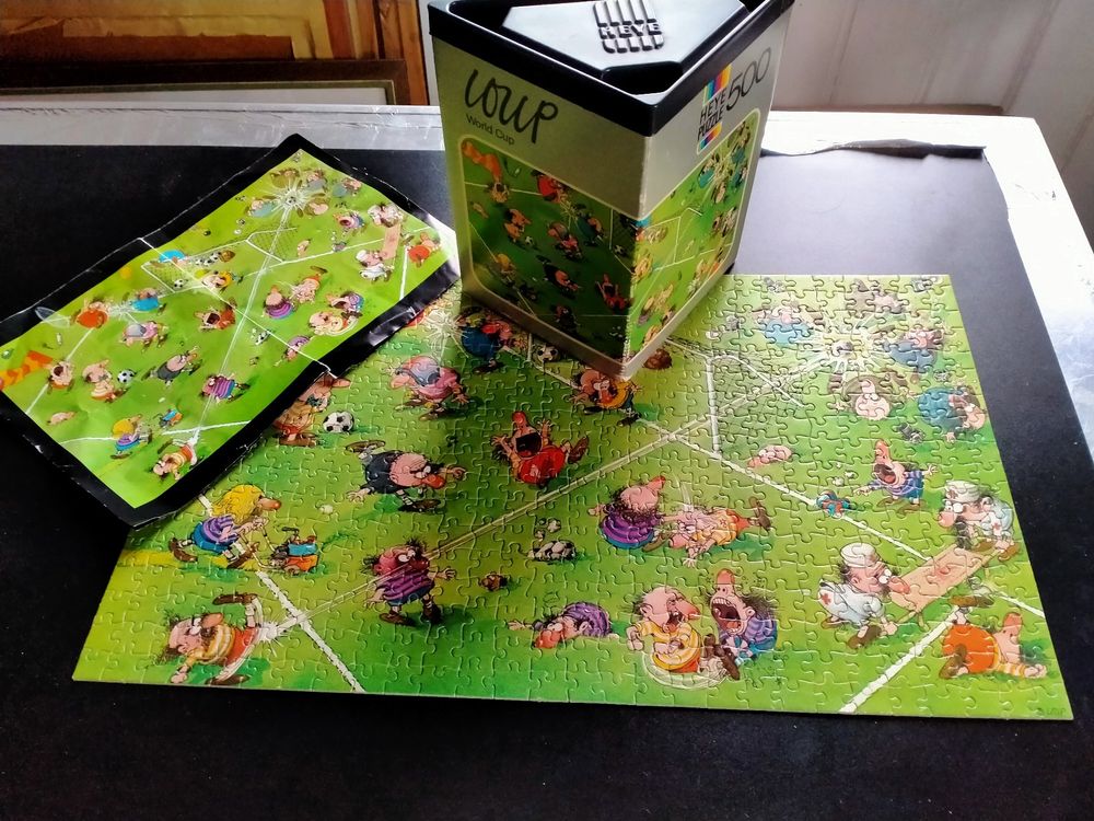 RARE LOUP 1974 World Cup Heye Puzzle Nr. 1390-8318 (Gebraucht) in ...