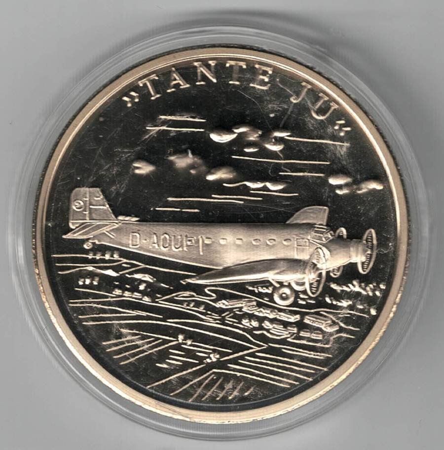 Tante Ju - Münze - Der Traum vom Fliegen - Leonardo da Vinci (Neu und originalverpackt) in ...