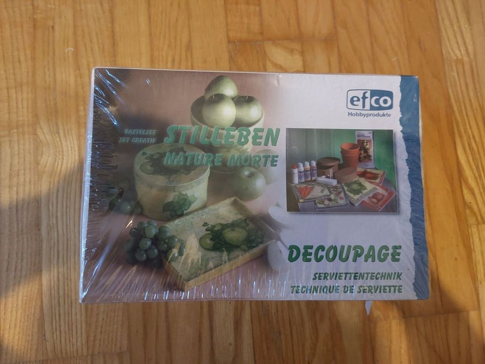 Decoupage Set Neu (Neu und originalverpackt) in Widnau für CHF 5 – mit Lieferung auf Ricardo kaufen