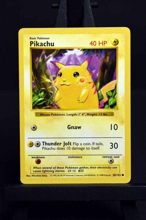 Pokémon Pikachu Red Cheeks SHADOWLESS | Kaufen auf Ricardo