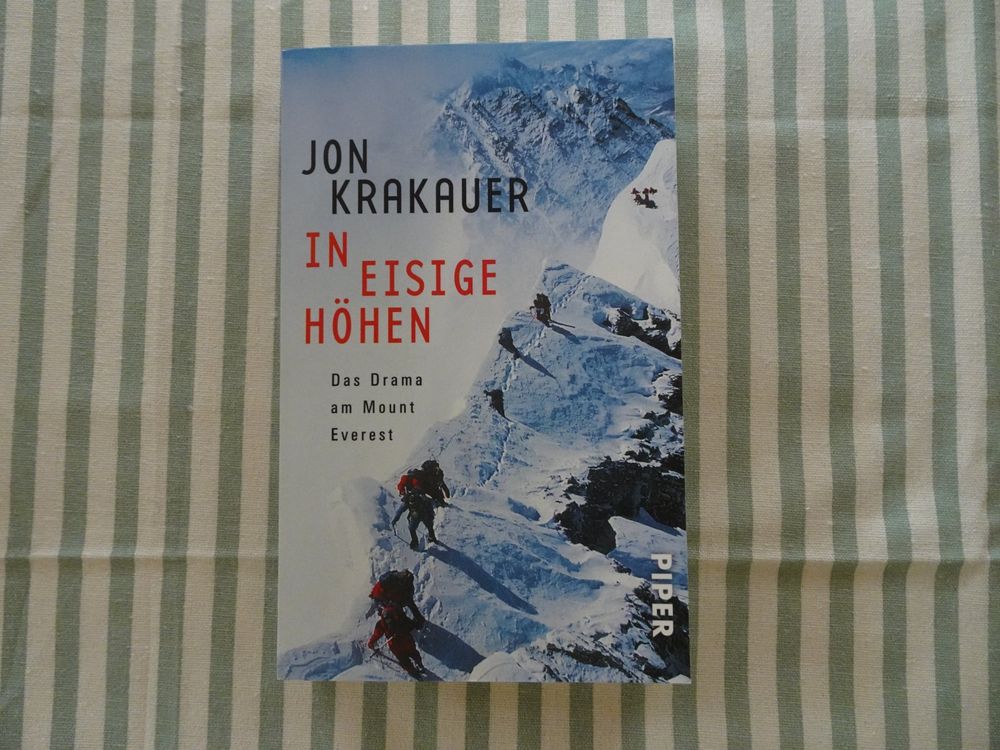 Jon Krakauer - In eisigen Höhen - Drama am Mount Evere - B49 (Gebraucht ...