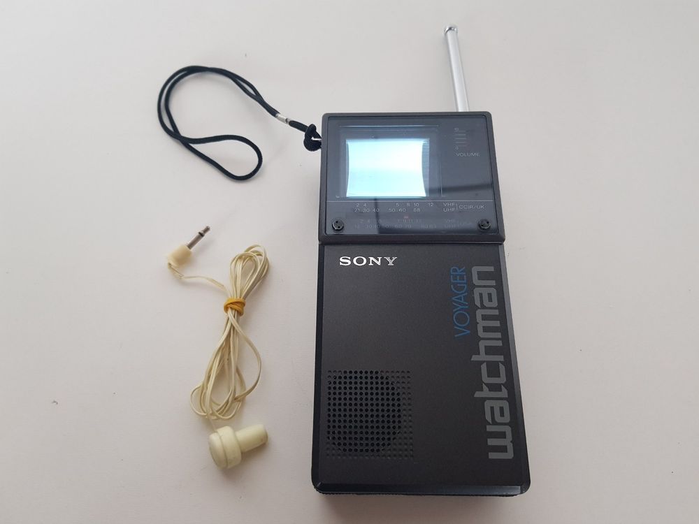 VINTAGE Sony TV Voyager Watchman [FD-20AEB] aus 1985 (Gebraucht) in ...