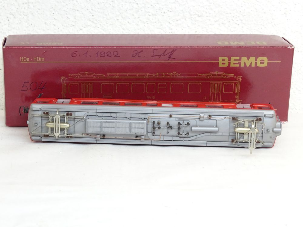 Bemo 1265 134 RhB Triebwagen ABe4/4 504, Rot, H0m, OVP | Kaufen auf Ricardo