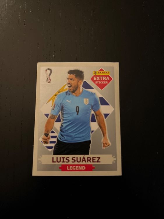 Panini Extra Sticker WM 2022 Luis Suarez Silber | Kaufen auf Ricardo