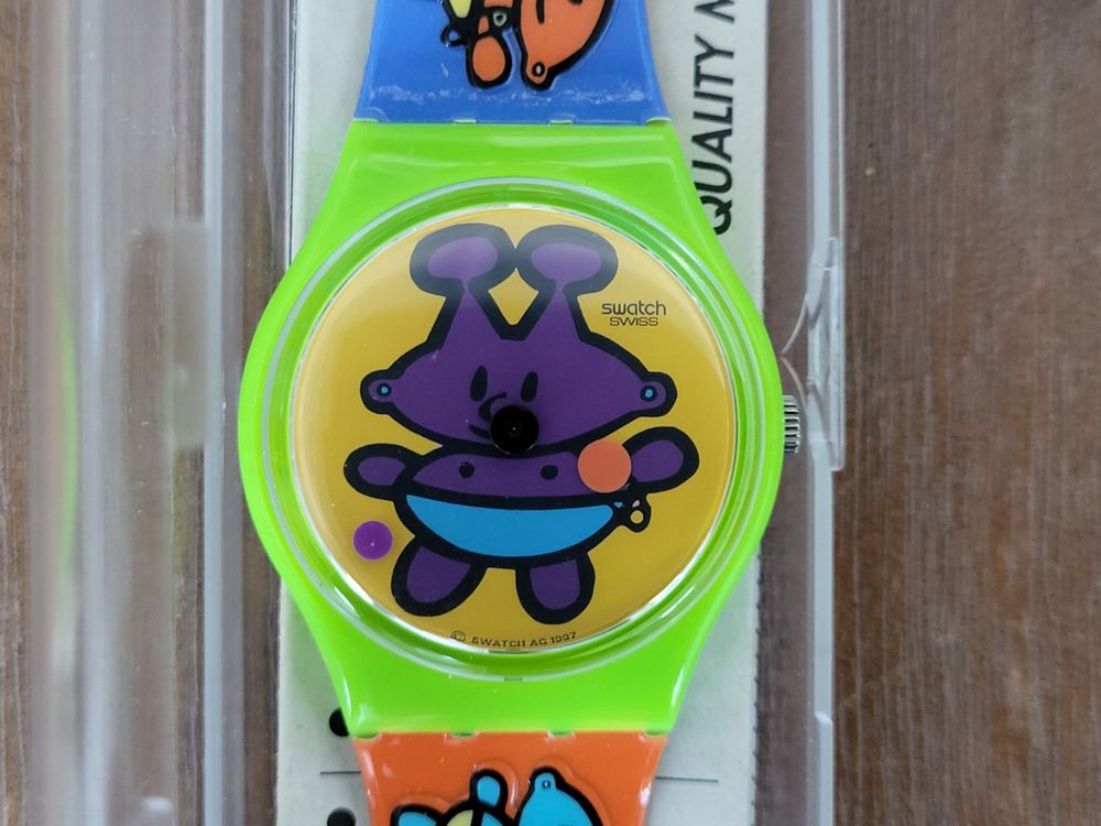 SWATCH GG175 ALIEN BABY NEU | Kaufen auf Ricardo