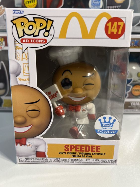 Funko POP! Ad Icons McDonalds Speedee Edition Limitée (Neu und ...