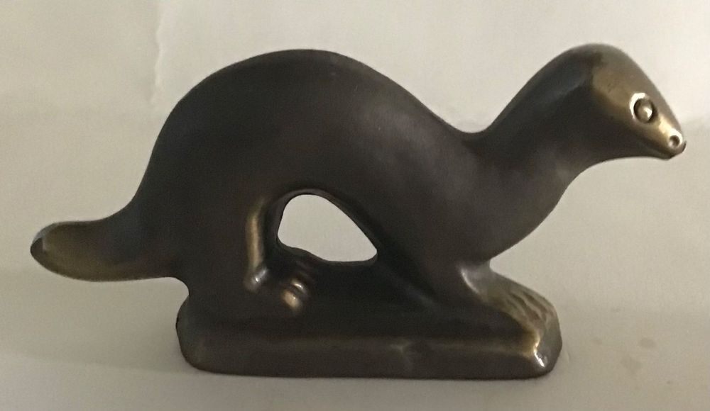 Bag Turgi Bronze Skulptur (Gebraucht) in Root für CHF 60 – mit Lieferung auf Ricardo kaufen