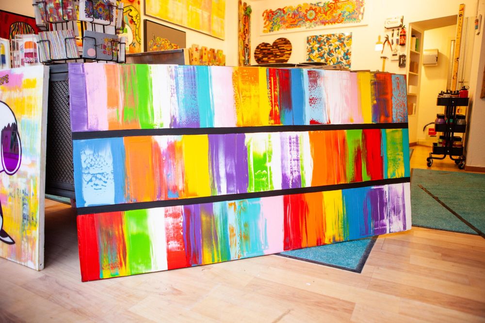 Gemälde, Handmade, Bilder, Unikat, Abstrakt, Acryl, Modern | Kaufen auf Ricardo