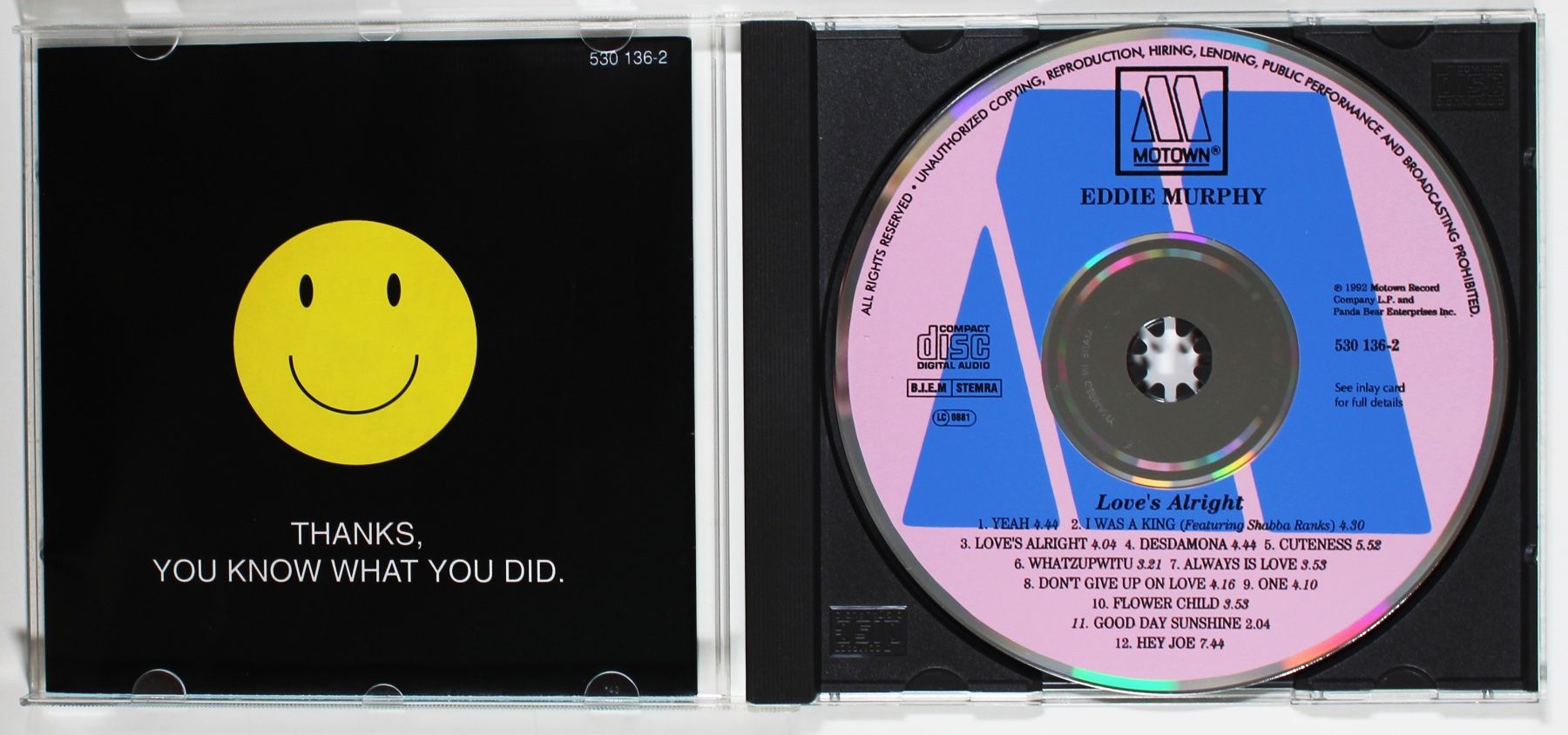 CD - EDDIE MURPHY - LOVE'S ALRIGHT - MOTOWN 1.Auflage 1992 (Gebraucht ...