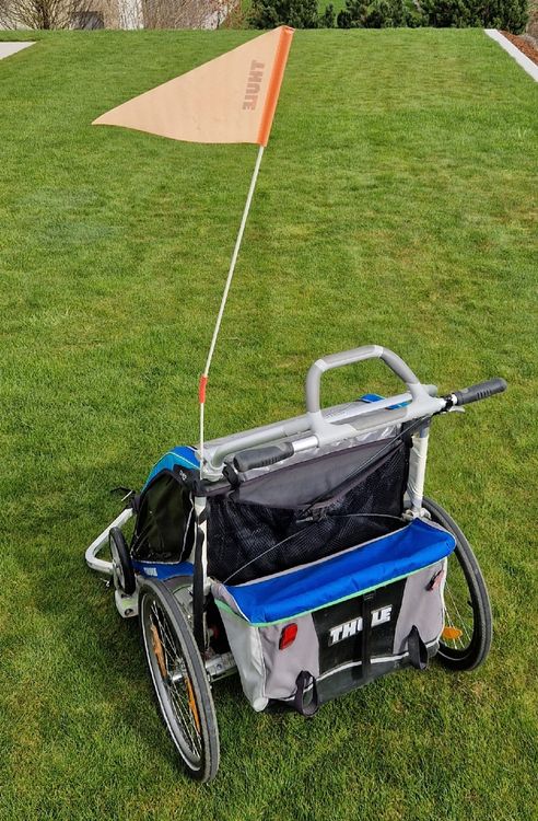 THULE Chariot CX2 + Buggy Set + Jogging Kit + 2x ezHitch | Kaufen auf Ricardo