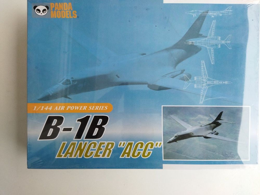 B-1B Lancer "ACC" der USAF Bausatz von Panda Models 1/144 (Neu und ...