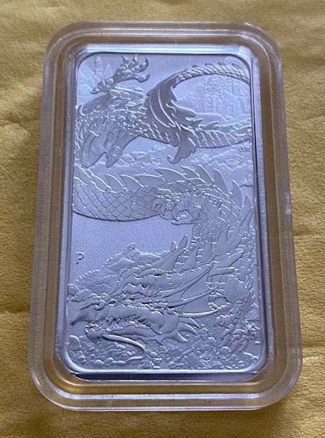 1 Unze Rectangle Dragon 2023 (Neu (gemäss Beschreibung)) in ...