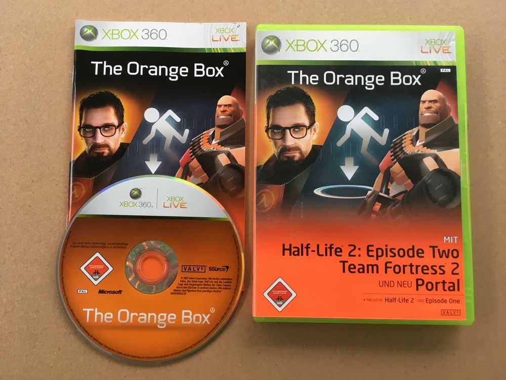 THE ORANGE BOX für Xbox360 | Kaufen auf Ricardo