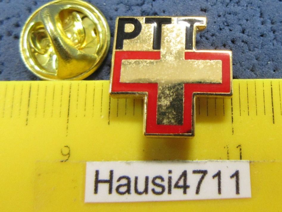 PTT POST SCHWEIZ SCHMUCK-PIN ENAMEL GOLDIG KLEIN 15X15MM | Kaufen auf Ricardo