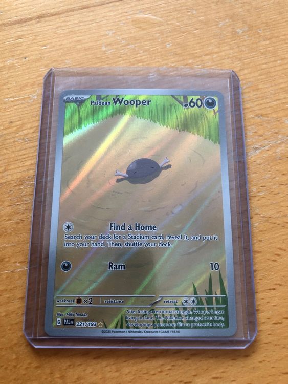 Pokemon Karte Wooper ab 1.- (Neu (gemäss Beschreibung)) in für CHF 2 ...