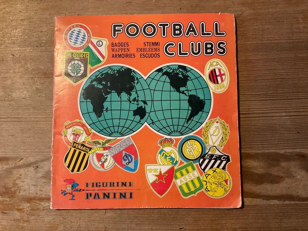 Panini Album Football Clubs 75/1975 komplett (Gebraucht) in Cham für ...
