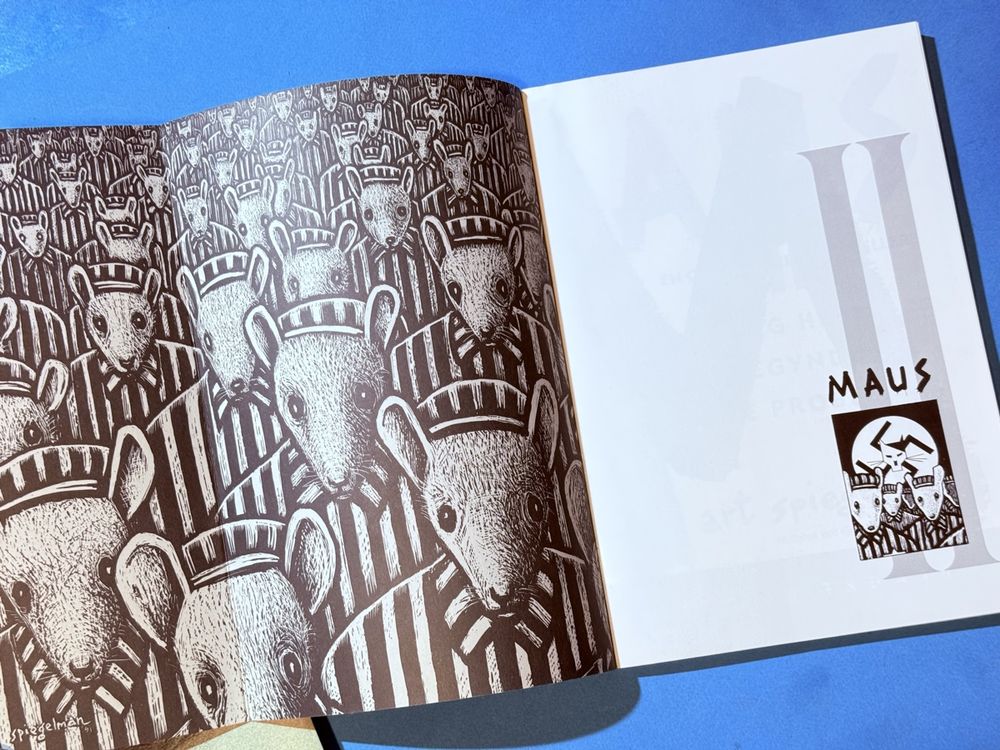 Art Spiegelman MAUS Illustriert, 2 Bände /Skandinavisch… (Gebraucht) in ...