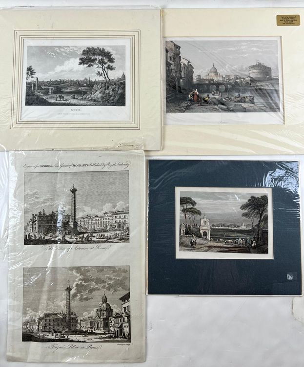 5x 4x Verschiedene Rome Lithographie mit Stich (Gebraucht) in Neuhausen am Rheinfall für CHF 25 ...