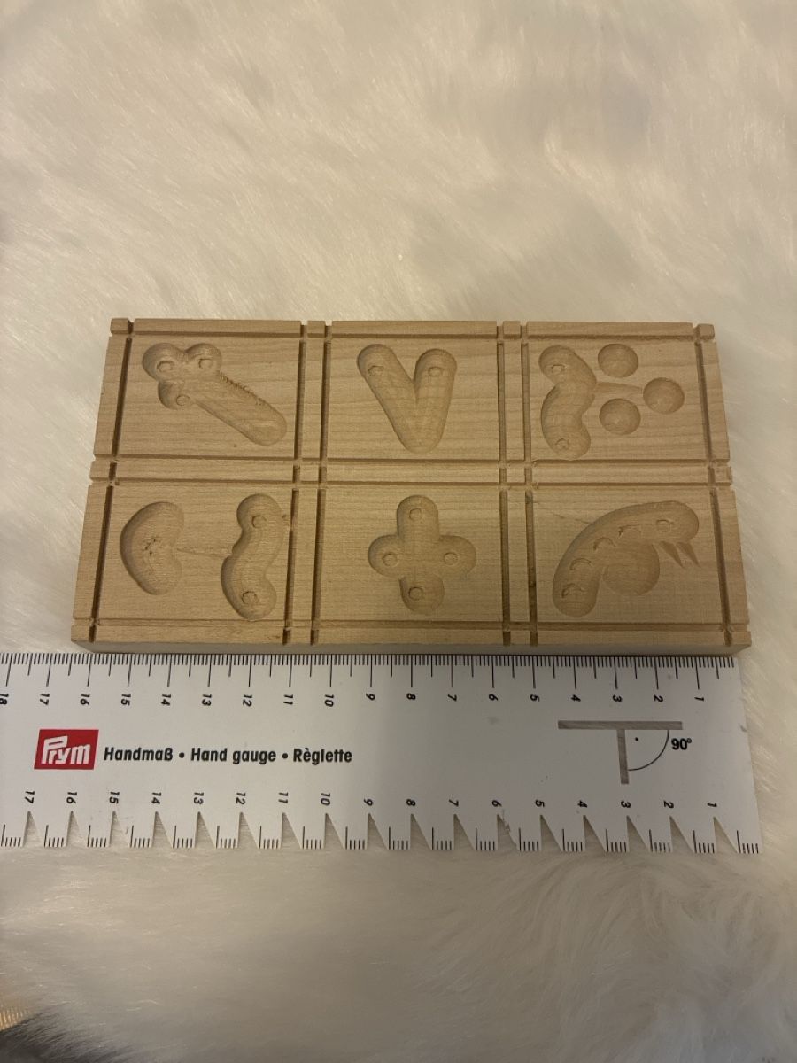 Holz Anis Model, Guetzli Model, Keks Model, Herbstdeko, Holz (Gebraucht ...
