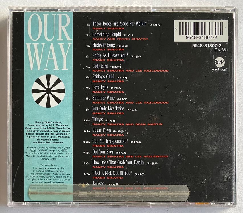Nancy Sinatra OUR WAY THE NANCY SINATRA COLLECTION Album CD (Gebraucht ...
