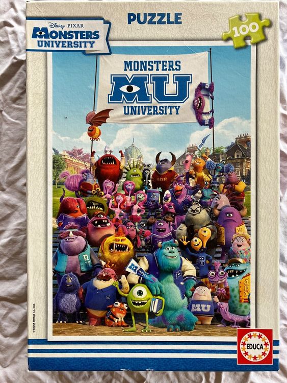 Disney Monster University Puzzle 100 Teile (Gebraucht) in Winistorf für ...