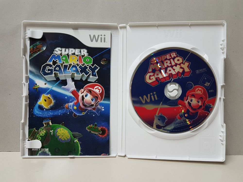 Super Mario Galaxy Mario auf zu den Sternen Wii (Gebraucht) in ...