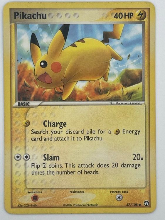 Pikachu 57/108 Pokémon EX Power Keepers (Neu (gemäss Beschreibung)) in ...