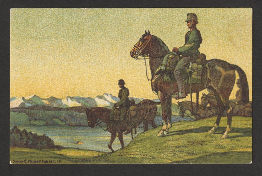 WK1 Einheitskarte Kommandostäbe Nr. 18 (a) * (Gebraucht) in Siebnen für CHF 18 – mit Lieferung ...