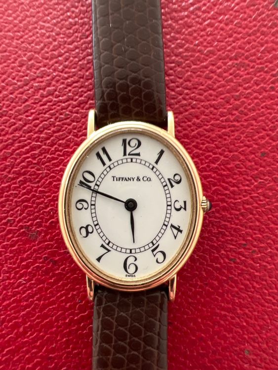 Tiffany &Co 14 K Gold 23.5 mm /32 mm Quarz (Gebraucht) in Pfeffingen für CHF 382 – mit Lieferung ...