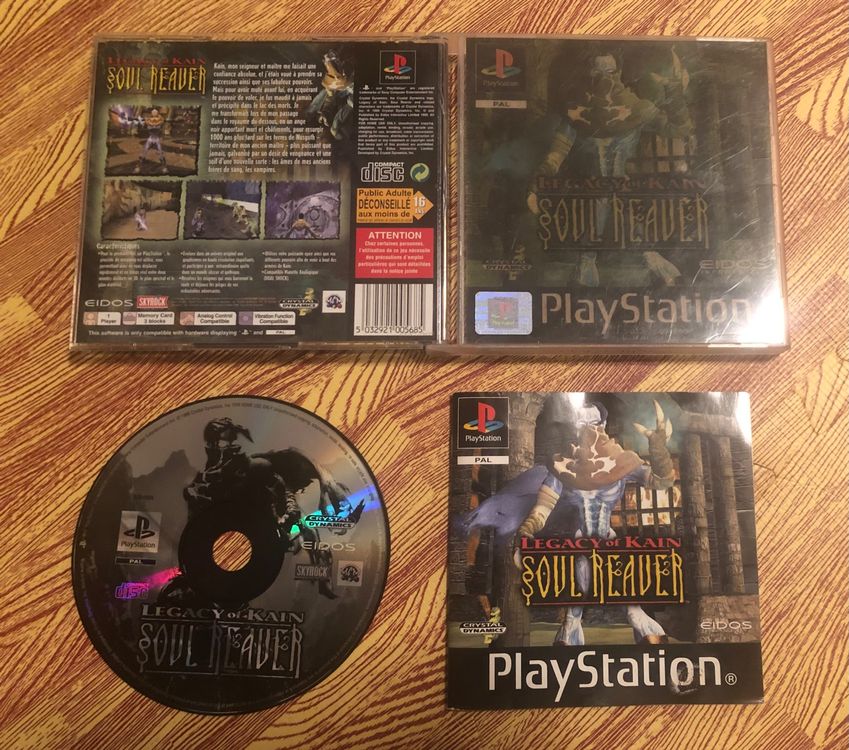 Legacy of Kain Soul River PS1 PAL FR | Kaufen auf Ricardo