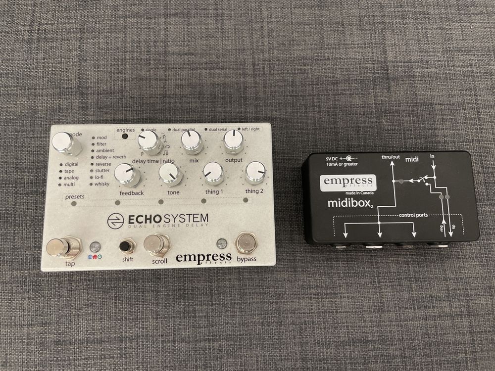 Empress Effects - Echo System + Midibox2 (Gebraucht) in Tüscherz-Alfermée für CHF 350 – mit ...