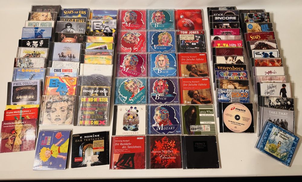 Mega CD-Lot 84 Stück – Pop, Rock, Klassik, Hits & mehr (Gebraucht) in ...