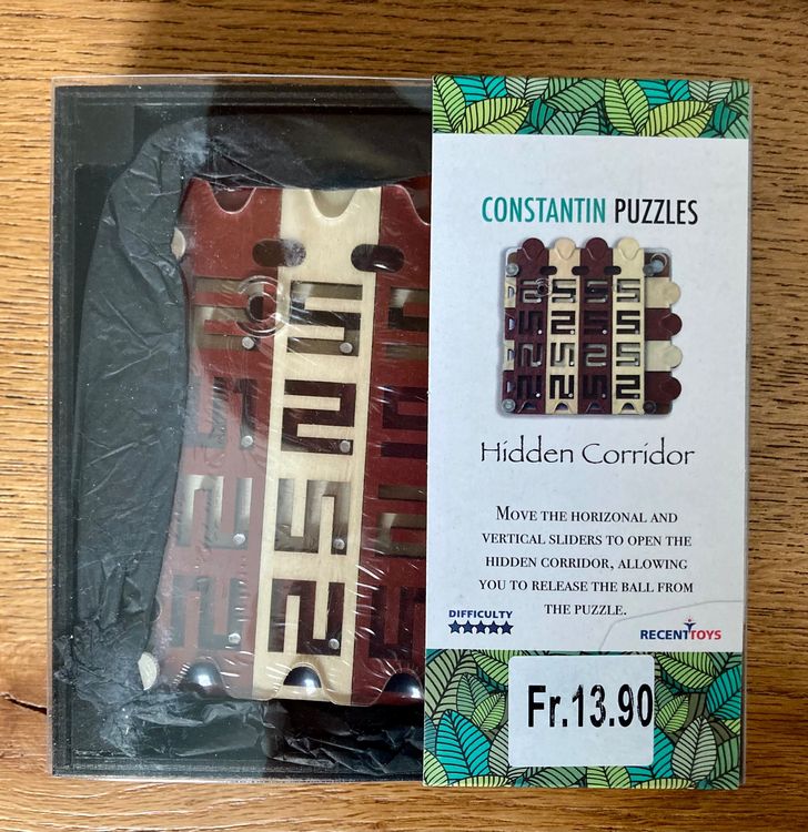 Constantin Puzzles - Hidden Corridor (Neu und originalverpackt) in ...