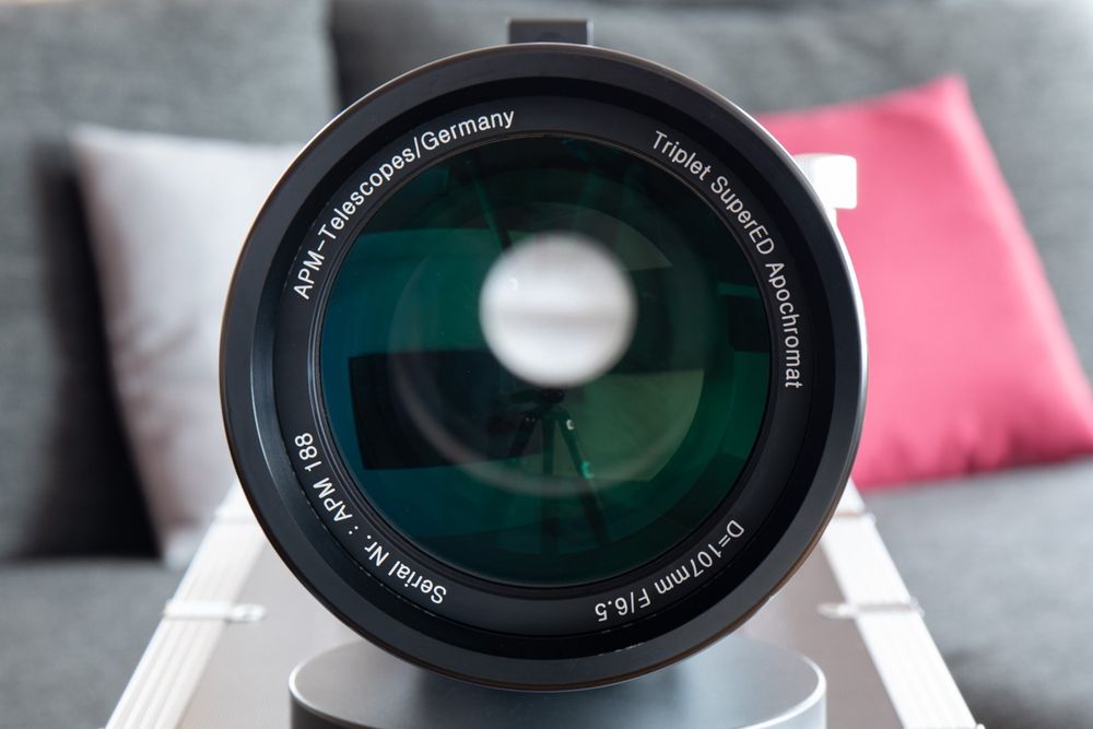 Teleskop APM Super ED Apo Astrograph 107/700mm mit 3" Auszug (Gebraucht ...